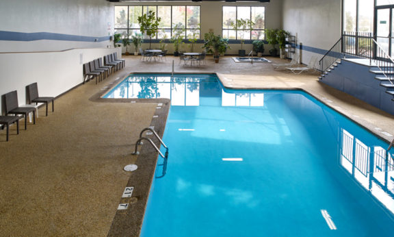 Indoor pool. Photo Provided by Clarion Hotel | Visit Portland