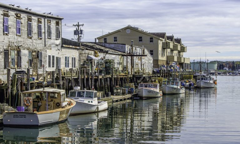 Custom House Wharf, Photo Credit: iStock | Maine Guided Tours | Visit ...