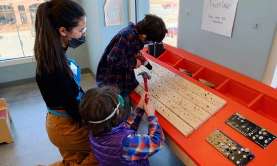 Makerspace Tinker Table. Photo Provided by Children’s Museum and ...
