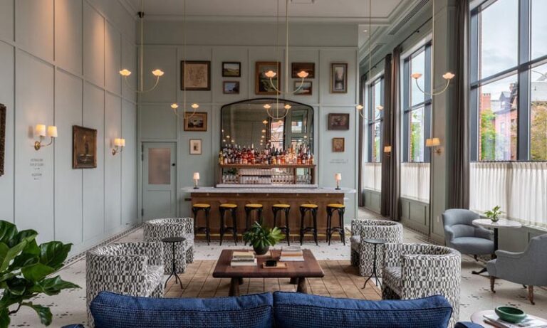 Longfellow Hotel Five of Clubs bar. Photo Credit: Carley Rudd ...