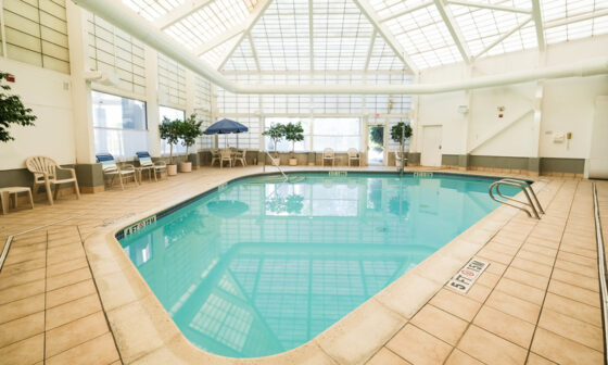 Indoor Pool. Photo Credit: Fireside Inn & Suites Portland | Visit Portland