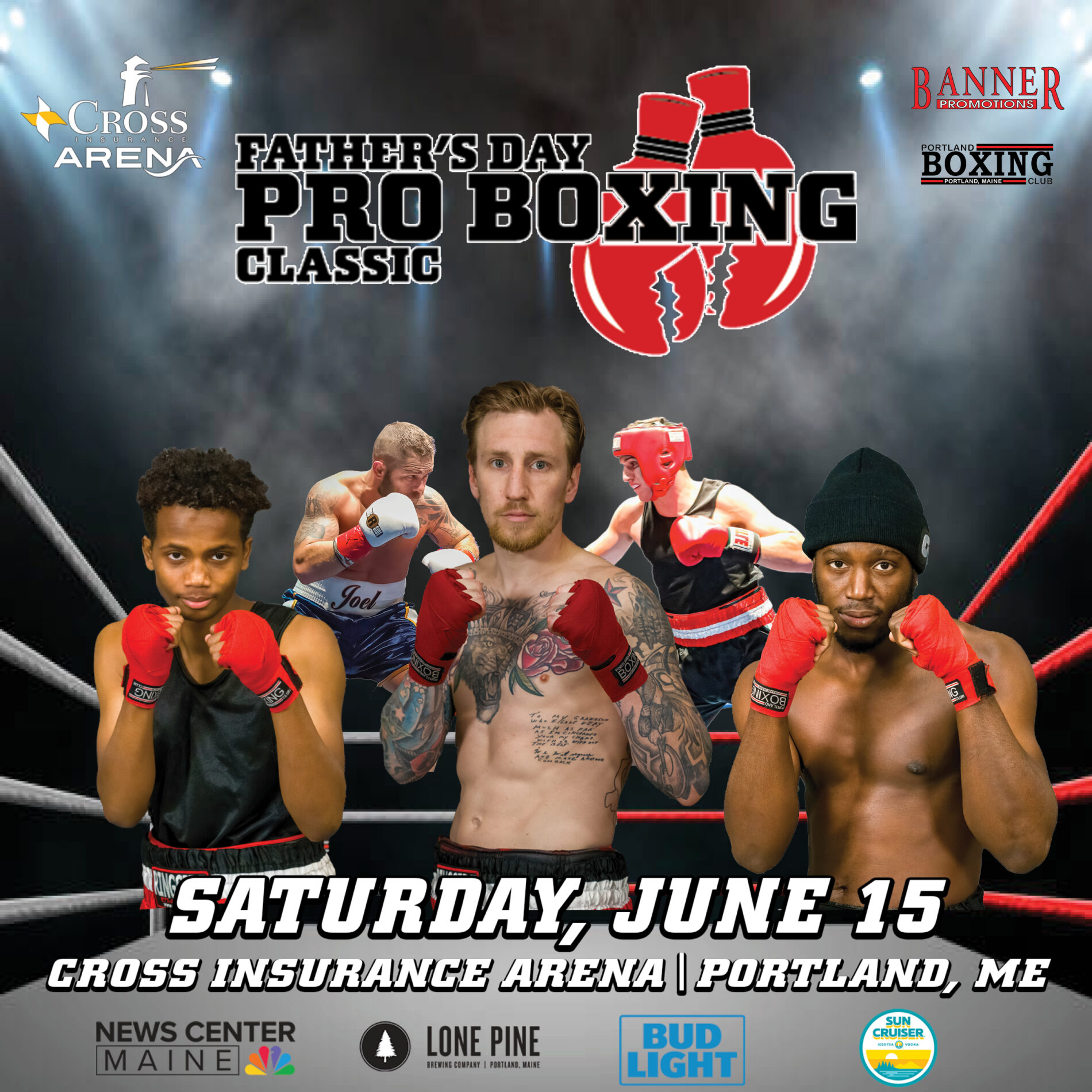 Boxing; Photo courtesy of Cross Insurance Arena | Visit Portland