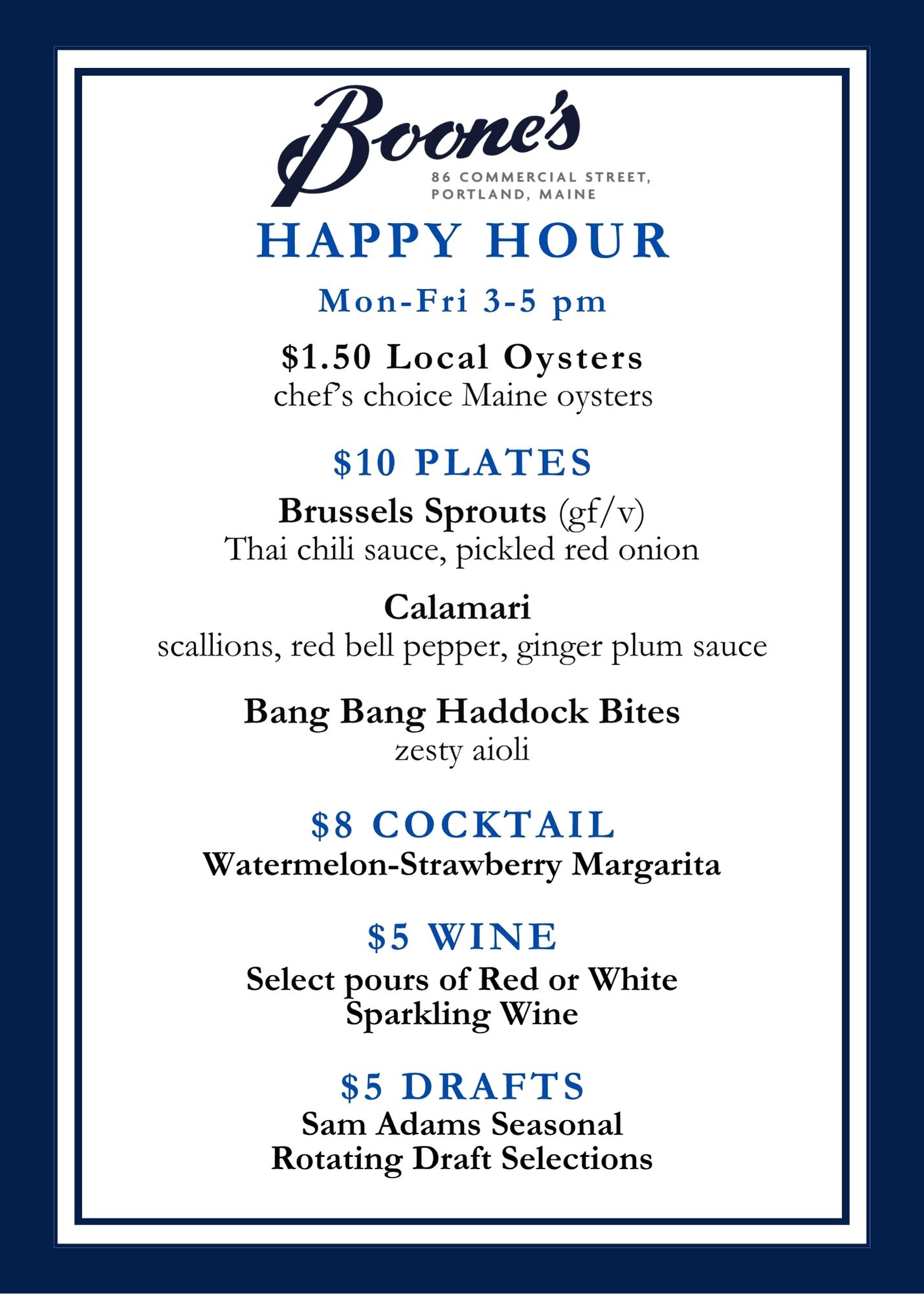 Fall-2025-Happy-Hour. Photo Provided by Boone’s | Visit Portland