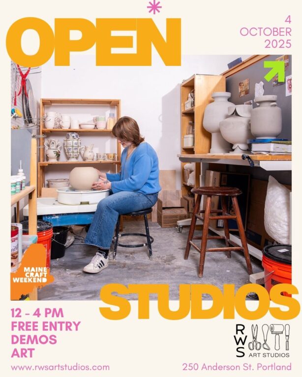 RWS Open Studios flyer 2025 | Visit Portland