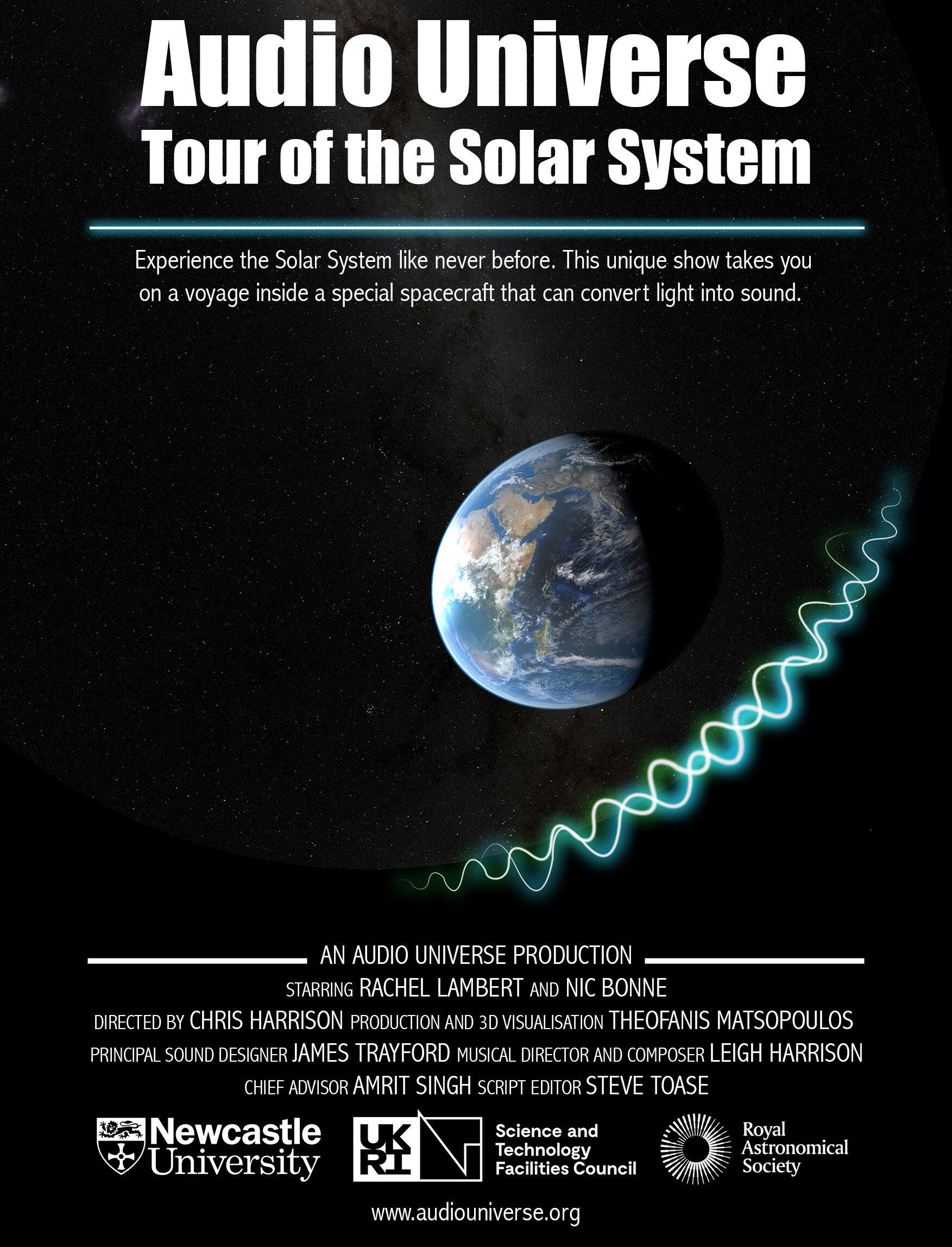 Audio Universe Solar System – Photo Credit: Southworth Planetarium ...